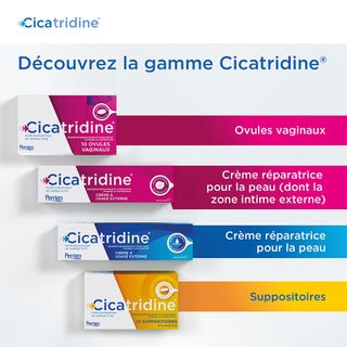 Cicatridine 10 Ovules Vaginaux à l’Acide Hyaluronique, Cicatrisation de ...