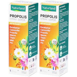 NATULAND Spray Gorge Propolis 2x30 ml - Redcare Pharmacie