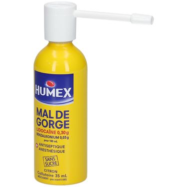 Humex Mal de Gorge s/s 35 ml - Redcare Pharmacie