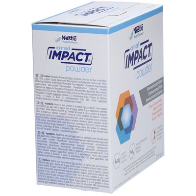 NESTLE Oral Impact® Powder Immunonutrition saveur Tropical 74 g ...