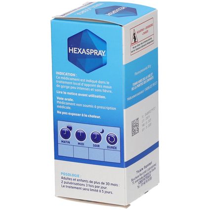 Hexaspray® Biclotymol 30 g - Redcare Pharmacie