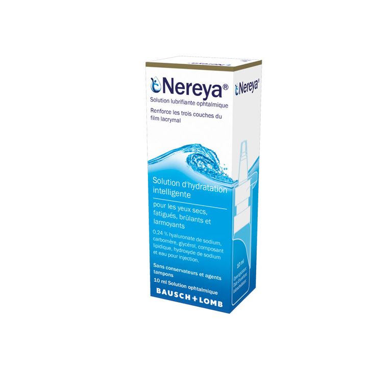 Bausch & Lomb Nereya® Solution d'hydratation intelligente 10 ml ...