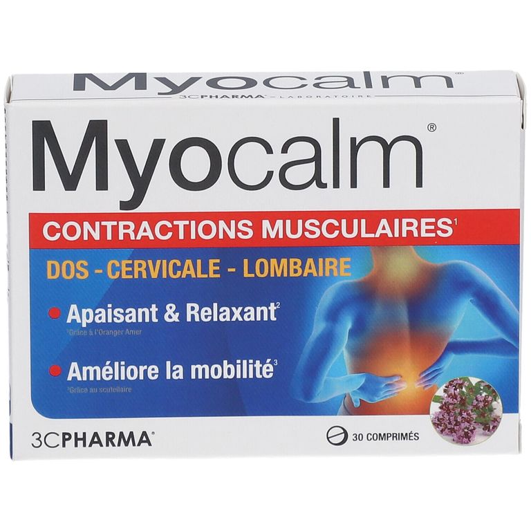 Myocalm® Contractions musculaires 30 pc(s) - Redcare Pharmacie