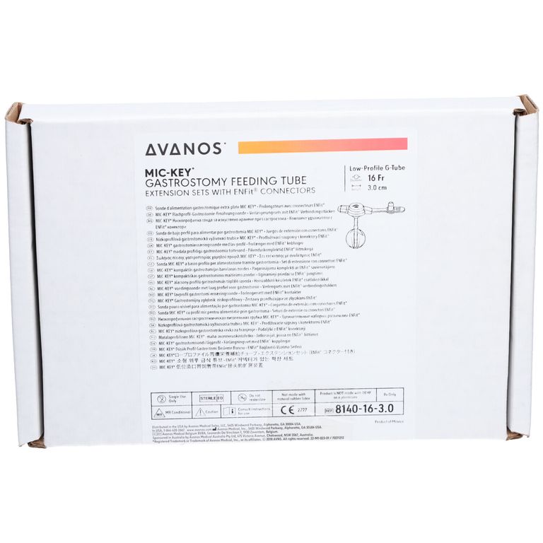 MIC-KEY® ENFit™ Bouton de gastrostomie à ballonnet 3 cm - Redcare Pharmacie