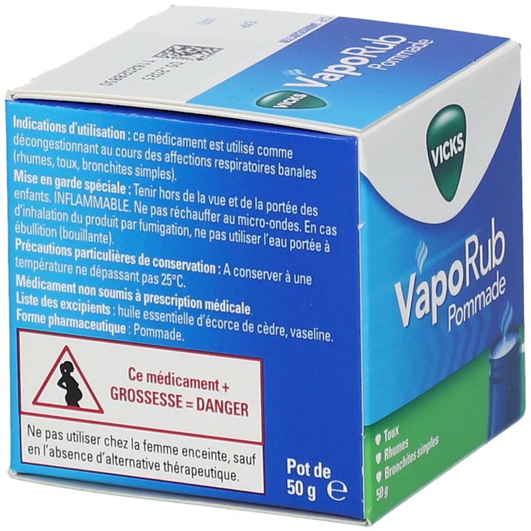 Vicks Vaporub Pommade 50 g - Redcare Pharmacie