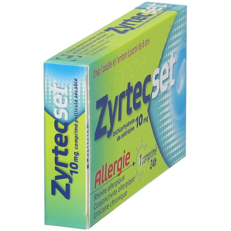 Zyrtecset® 10 mg 7 pc(s) - Redcare Pharmacie