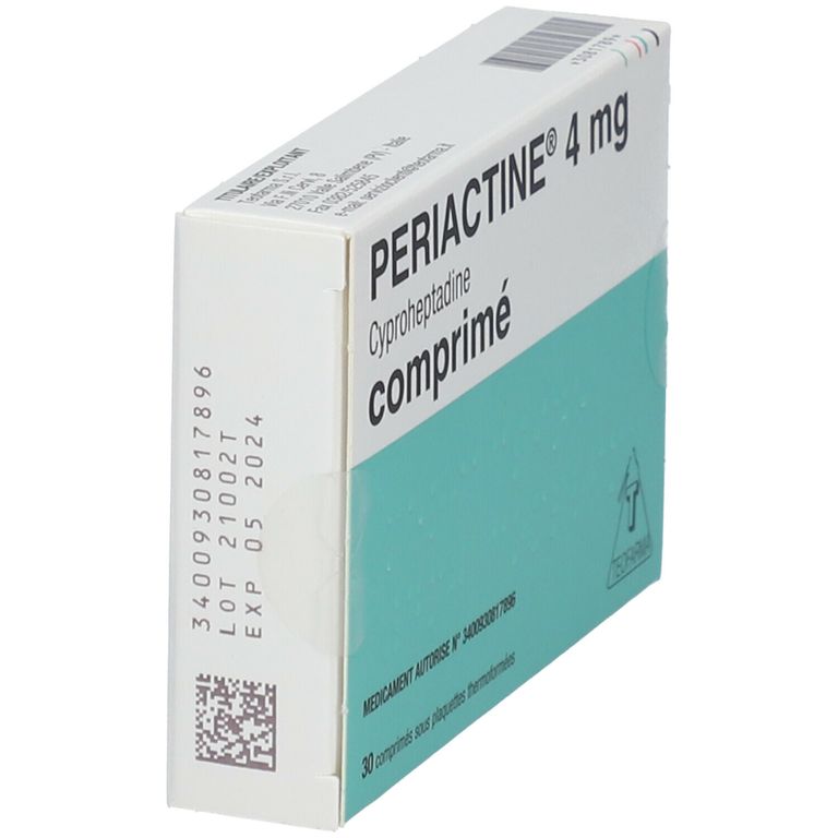 Periactine® 4 mg 30 pc(s) - Redcare Pharmacie