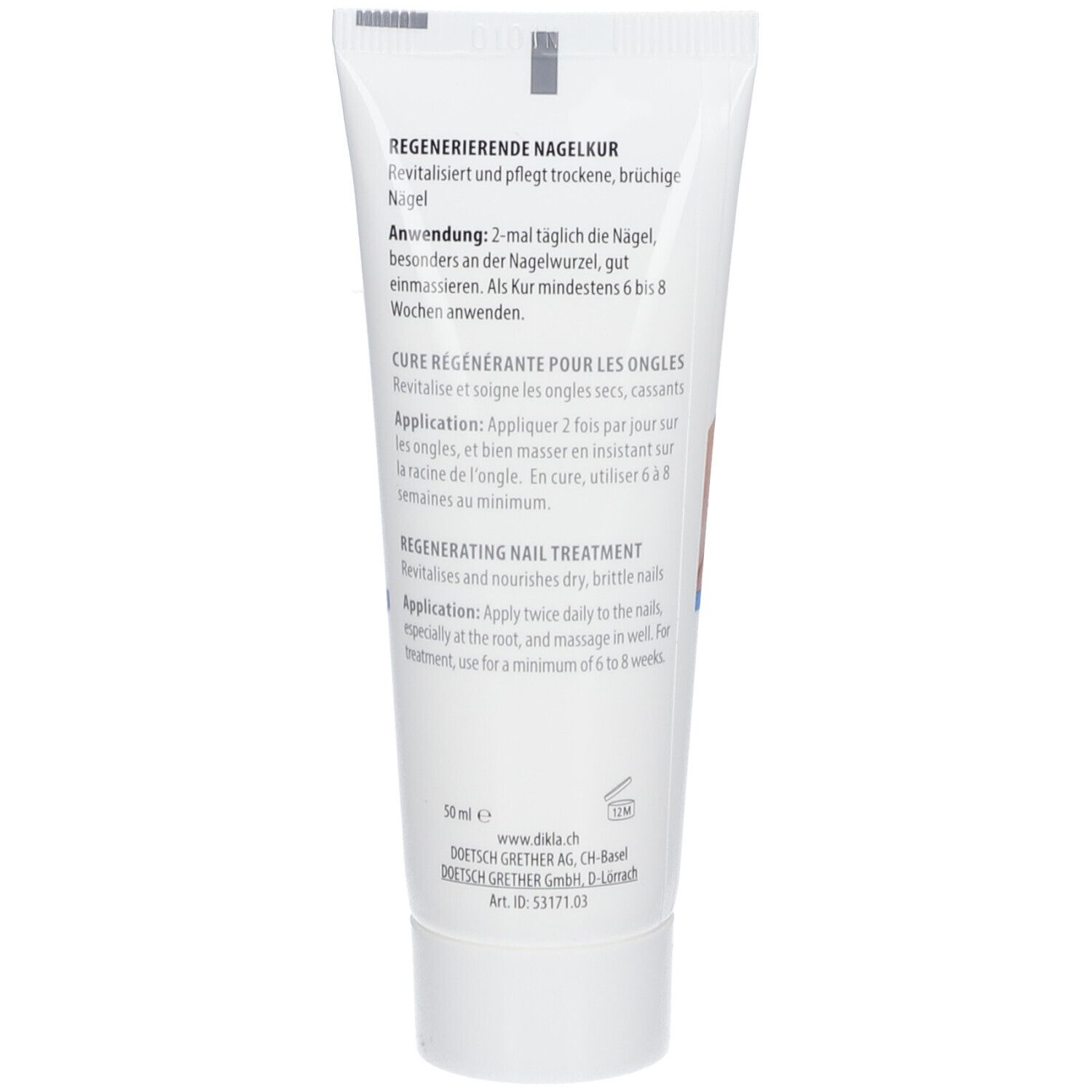 DIKLA Cure régénérante pour les ongles 50 ml - Redcare Pharmacie