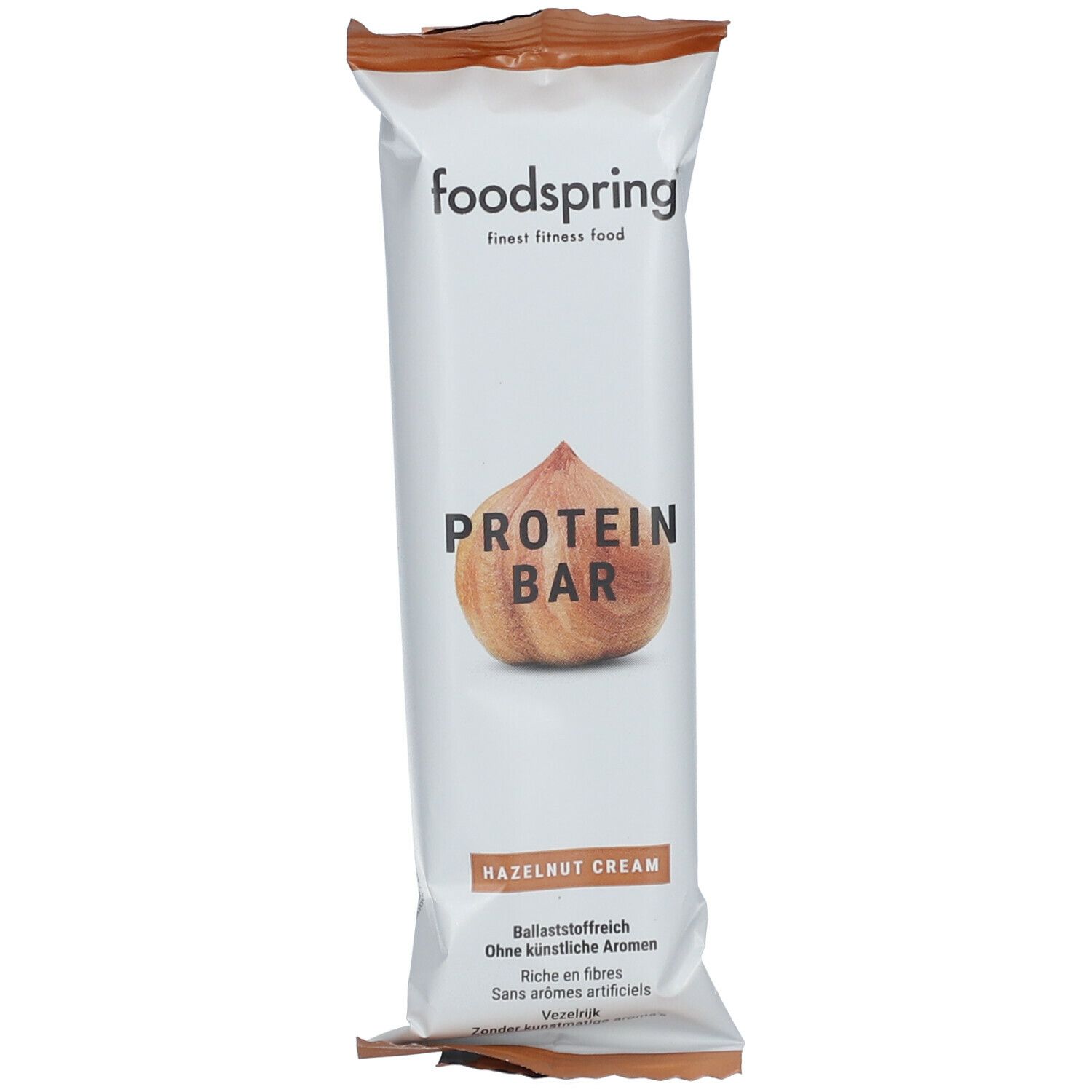 foodspring® Protein Bar Crème de noisettes 60 g - Redcare Pharmacie