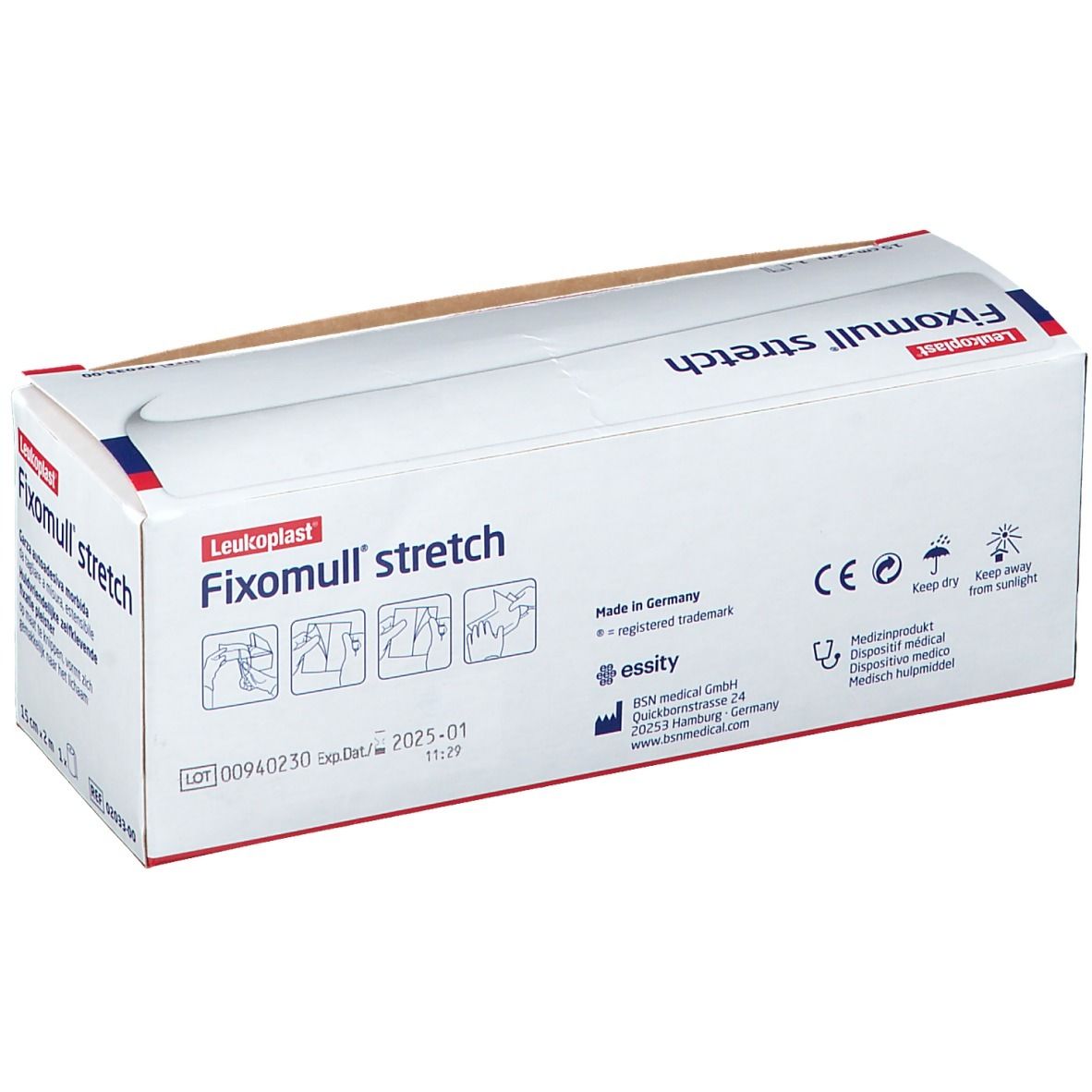 Fixomull Stretch ADH 15cm x 2m 1 pc(s) - Redcare Pharmacie