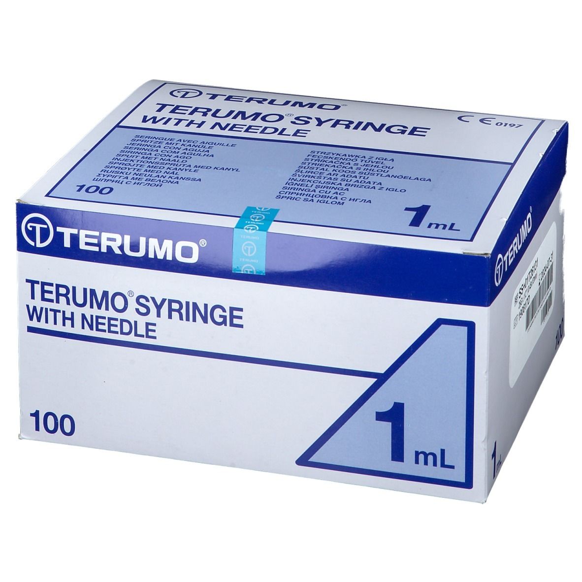 SYRINGE TERUMO® avec aiguille 100 pc(s) - Redcare Pharmacie
