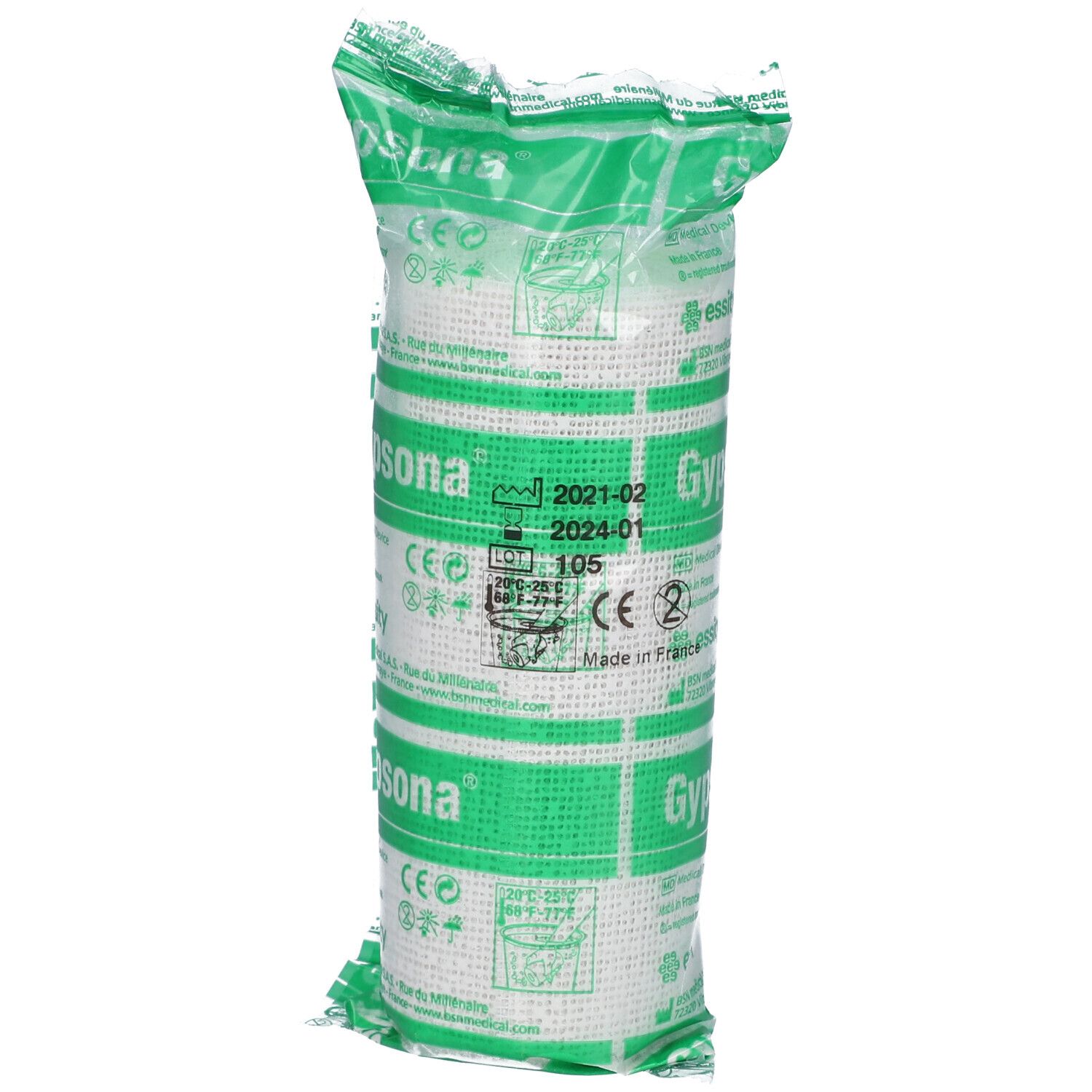 Gypsona BP 12.5cm x 2.7m 1 pc(s) - Redcare Pharmacie