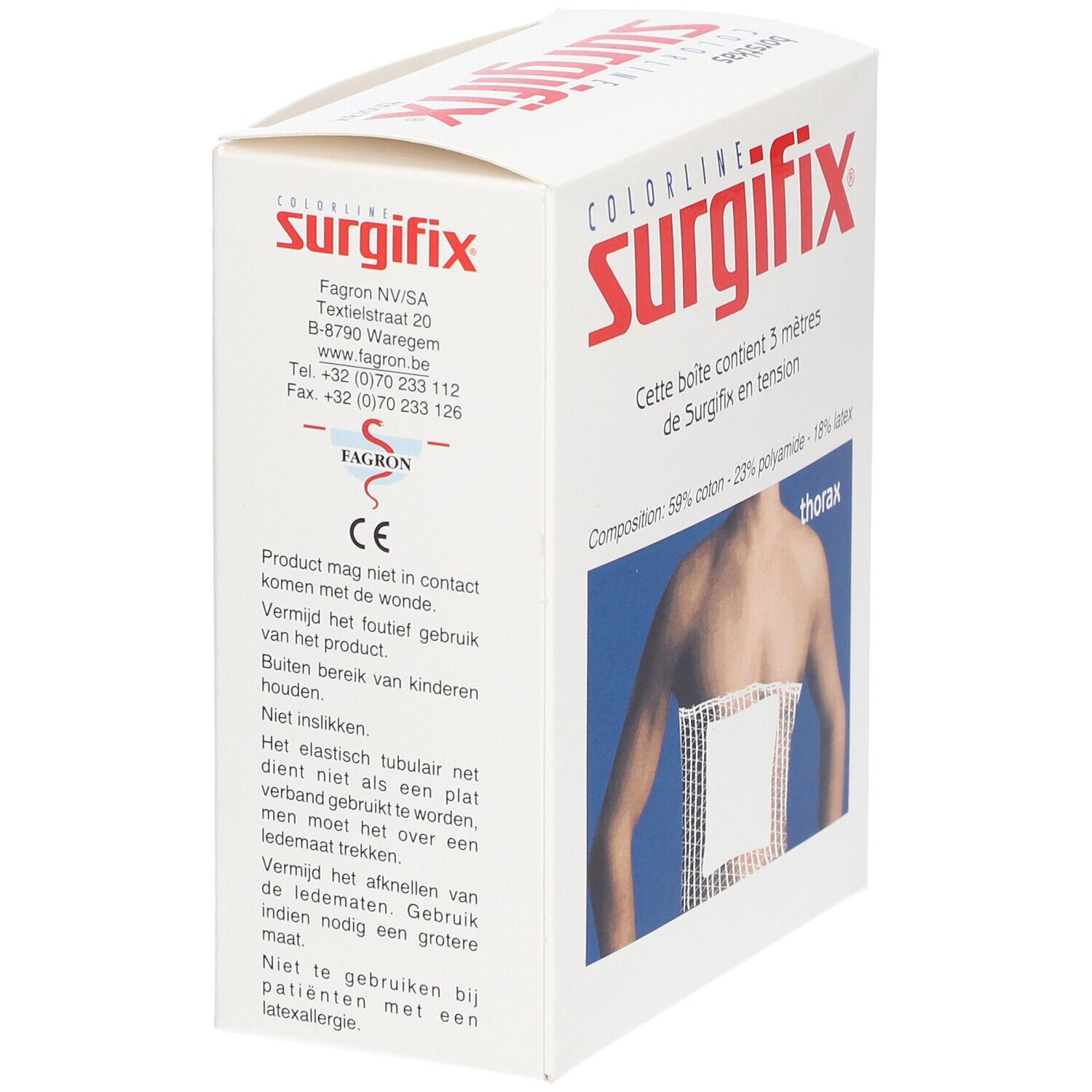 Surgifix 8 Thorax 3 m - Redcare Pharmacie