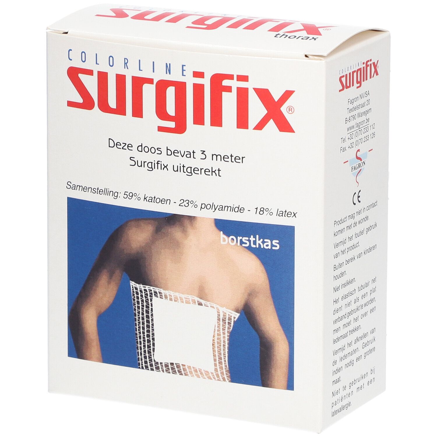 Surgifix 8 Thorax 3 m - Redcare Pharmacie
