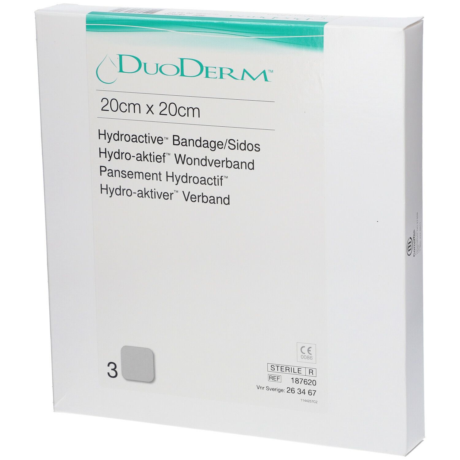 ConvaTec DuoDERM® 20 cm x 20 cm 3 pc(s) - Redcare Pharmacie