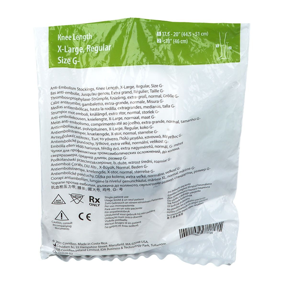 Ted Bas Genou 76040 XL Regular Blanc 1 pc(s) - Redcare Pharmacie