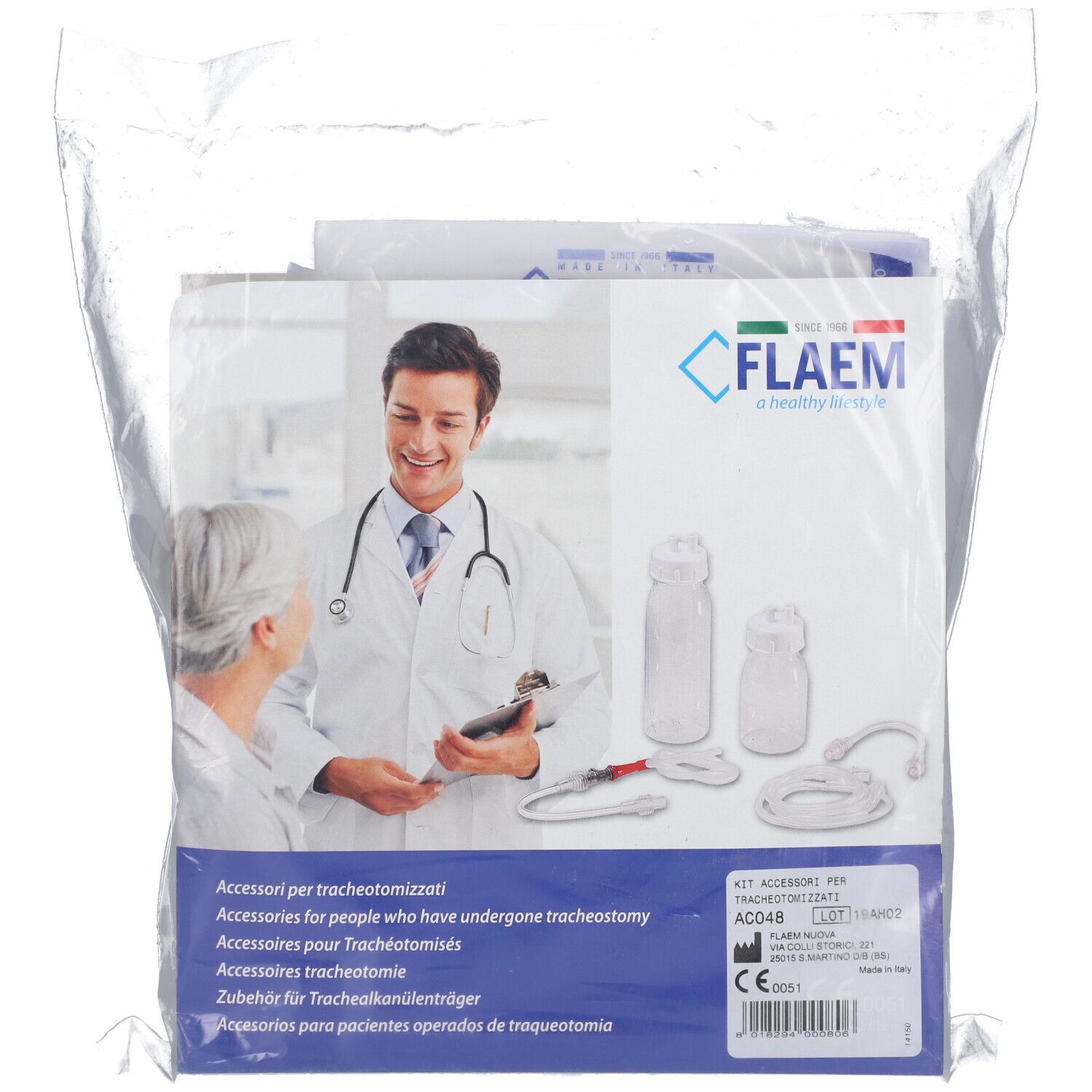 Flaem set pour trachéotomie 1 pc(s) - Redcare Pharmacie
