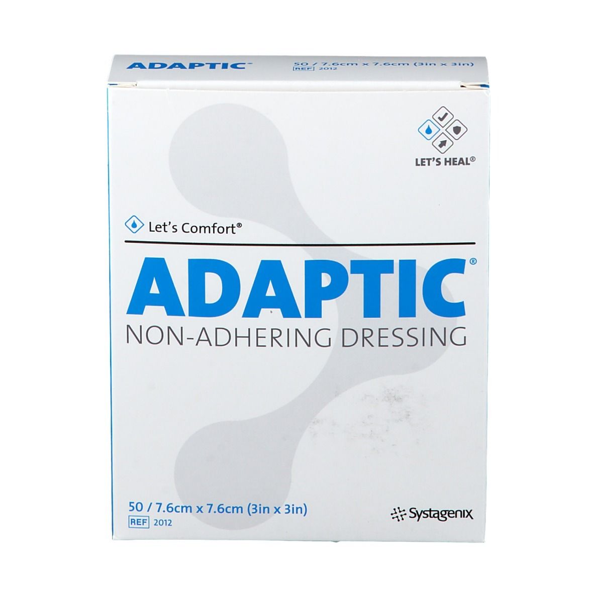 Adaptic 7,6x7,6cm 2012de 50 pc(s) - Redcare Pharmacie