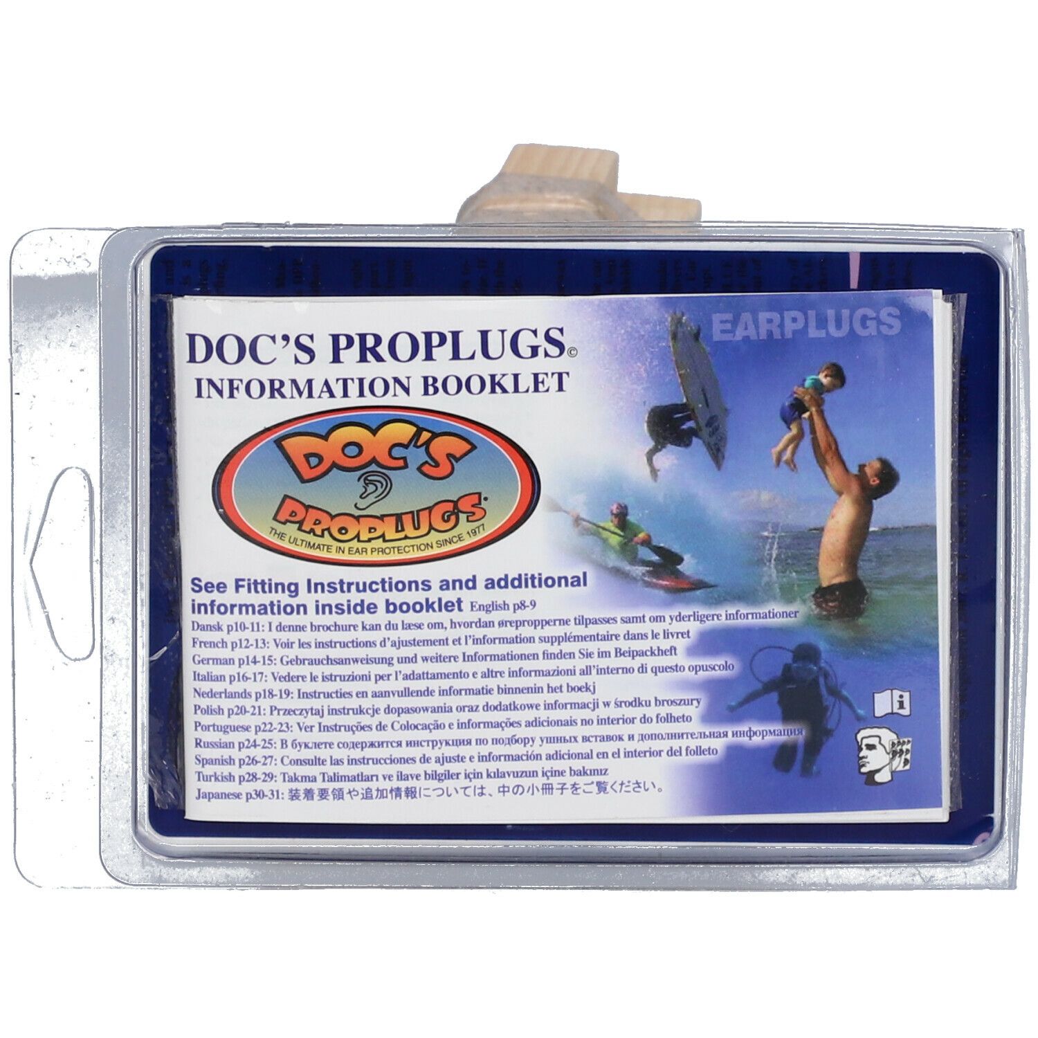 Doc's Proplugs® NONvented Bouchon d'oreille MS 2 pc(s) - Redcare Pharmacie