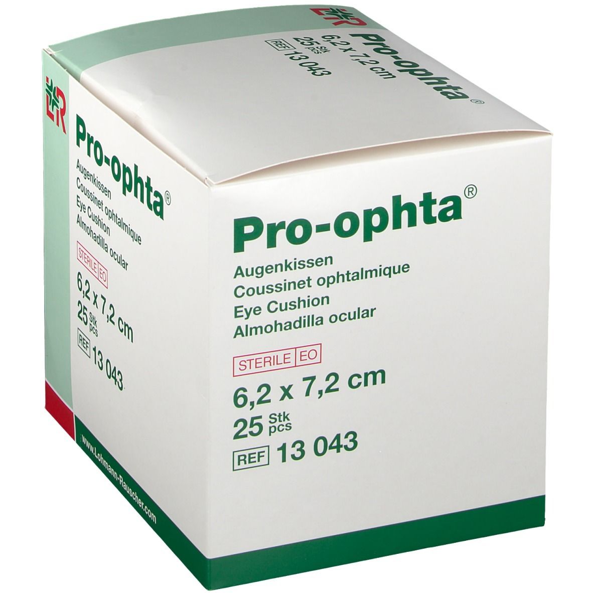 Pro-ophta® Coussin oculaire 6,2 x 7,25 cm 25 pc(s) - Redcare Pharmacie