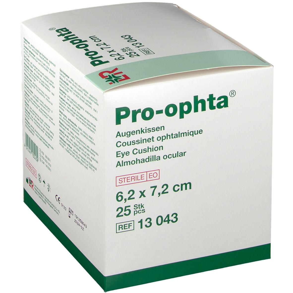Pro-ophta® Coussin oculaire 6,2 x 7,25 cm 25 pc(s) - Redcare Pharmacie