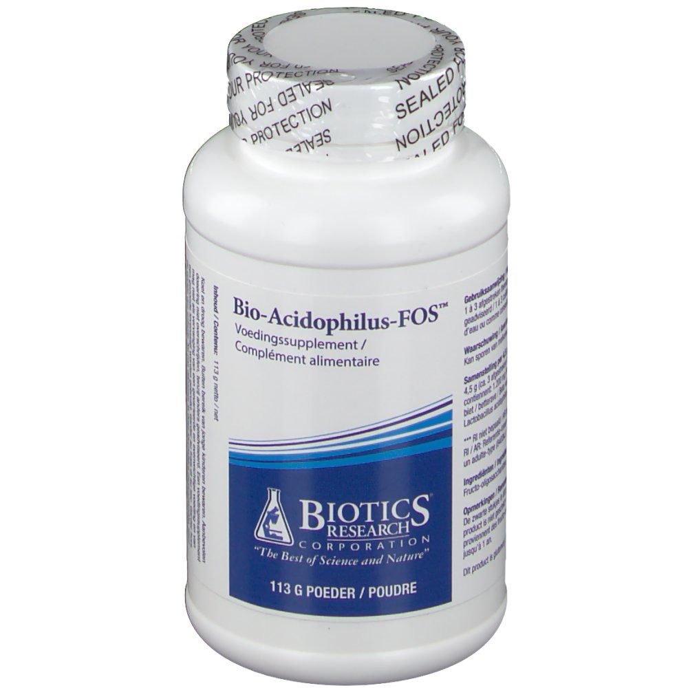 Biotics Bio-Acidophilus-FOS 113 g - Redcare Pharmacie