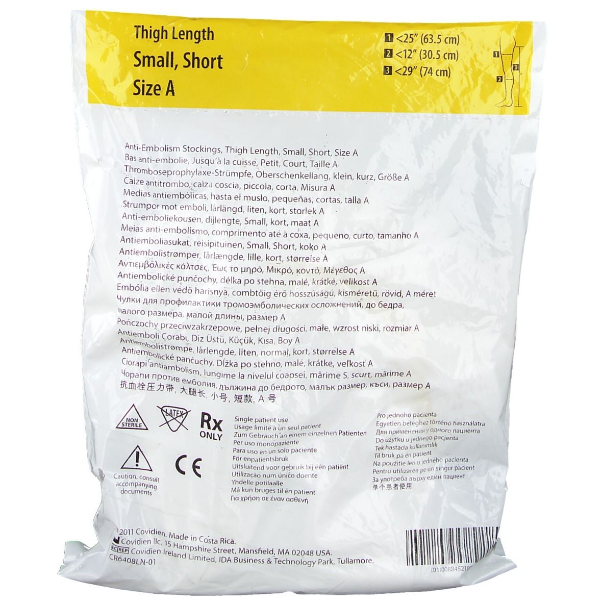 Covidien™ T.E.D™ Bas anti-embolie court 1 pc(s) - Redcare Pharmacie