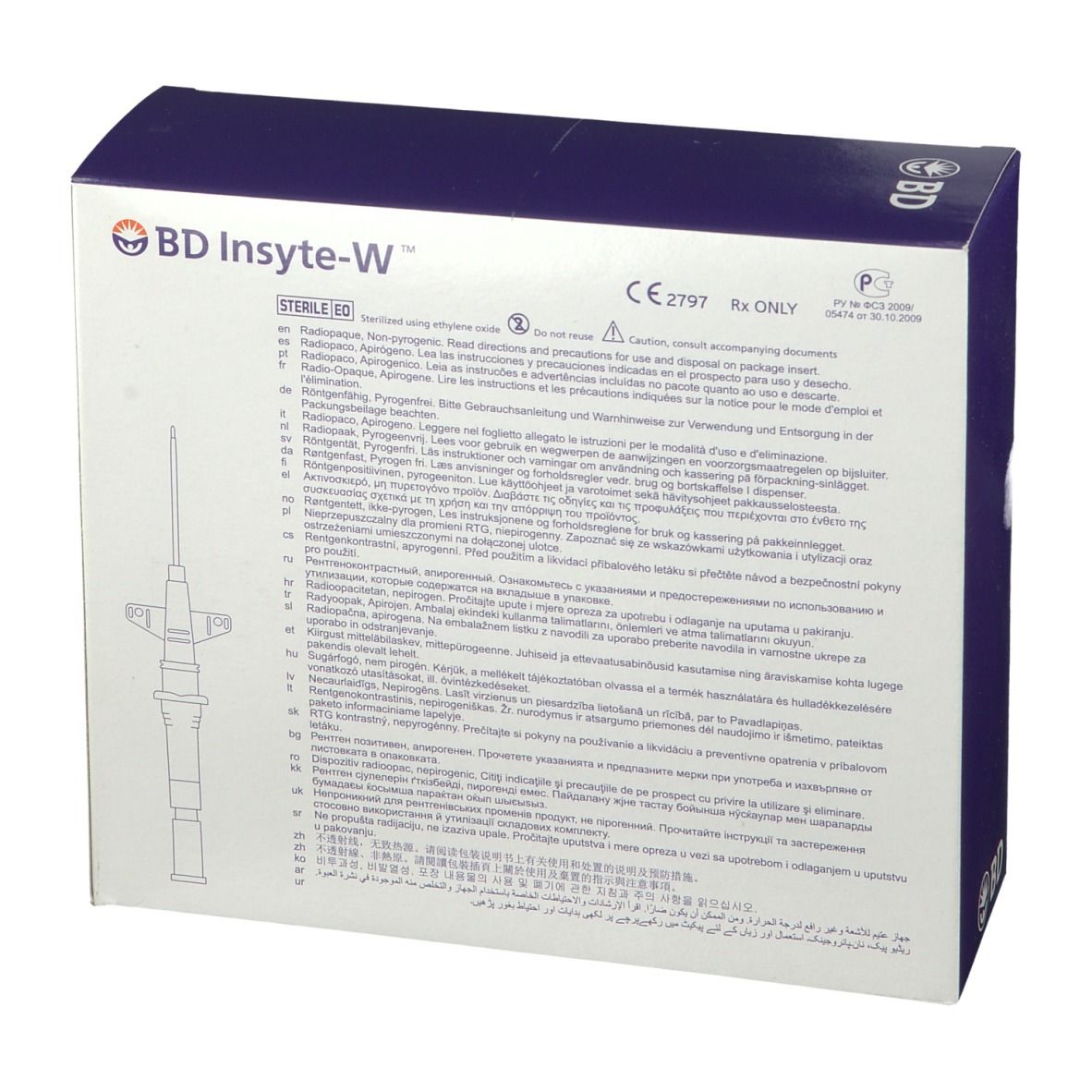 BD Insyte-W Catheter IV 18g 1.3mm x 45mm 1 pc(s) - Redcare Pharmacie