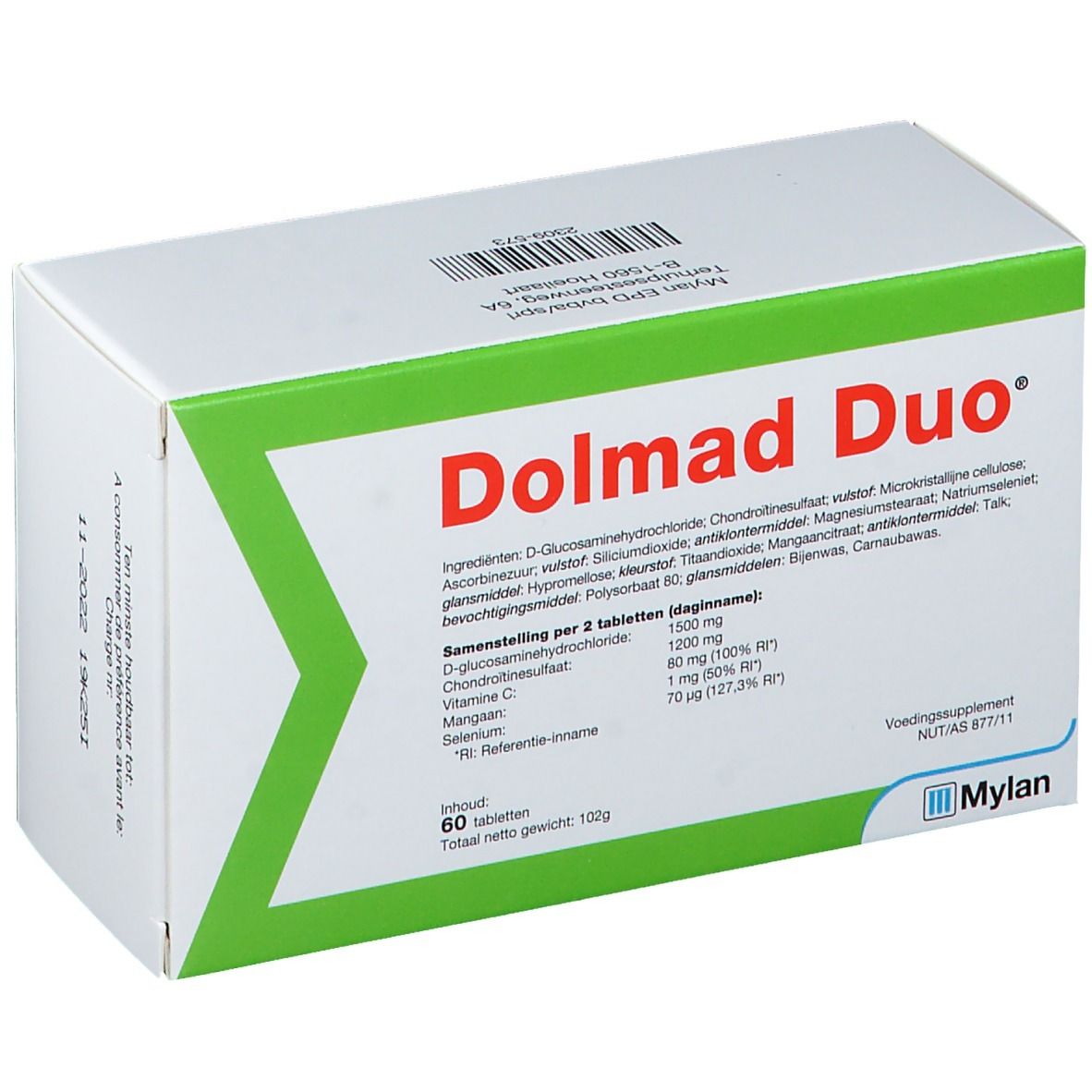 Dolmad Duo® 60 pc(s) - Redcare Pharmacie