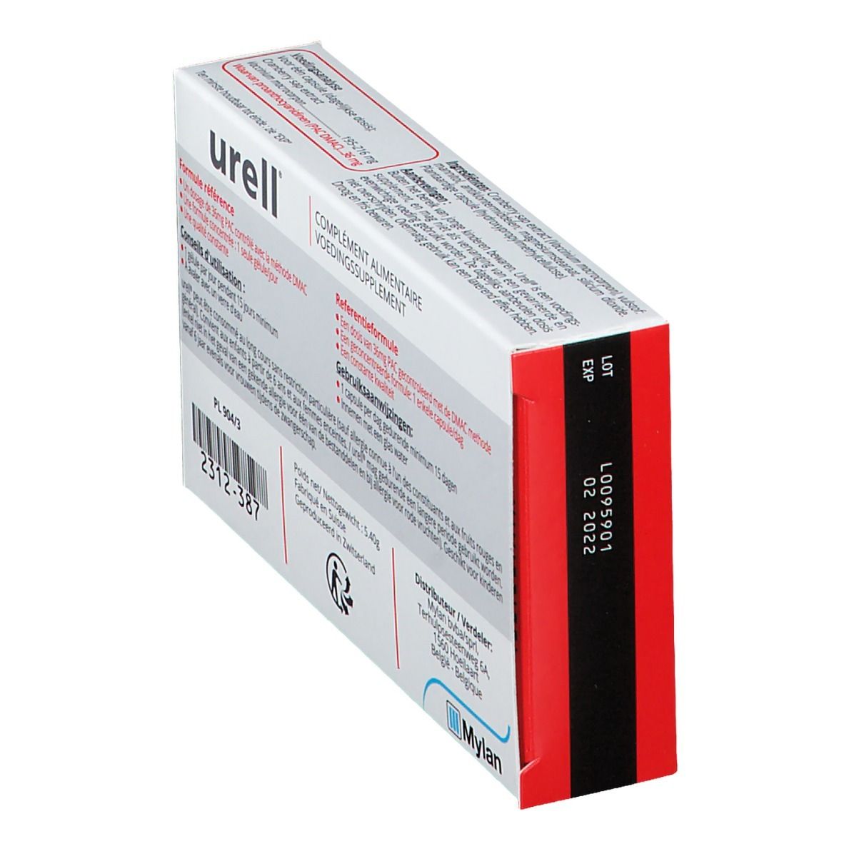 Urell® 36 mg PAC BL-DMAC 15 pc(s) - Redcare Pharmacie