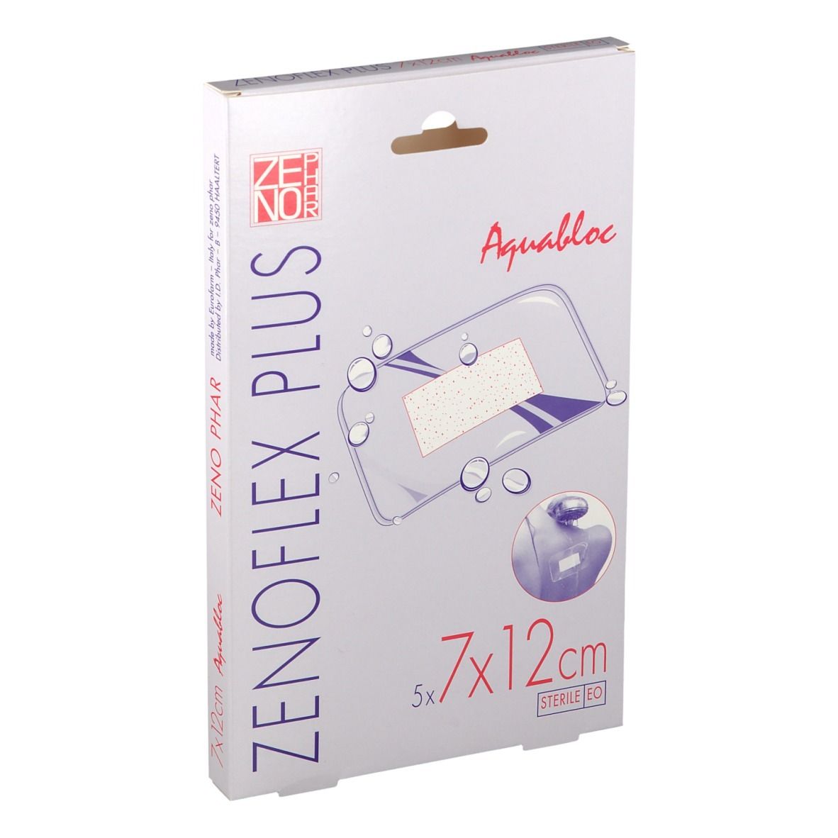 Zenoflex Plus 7cm x 12cm Pansement Sterile 5 pc(s) - Redcare Pharmacie