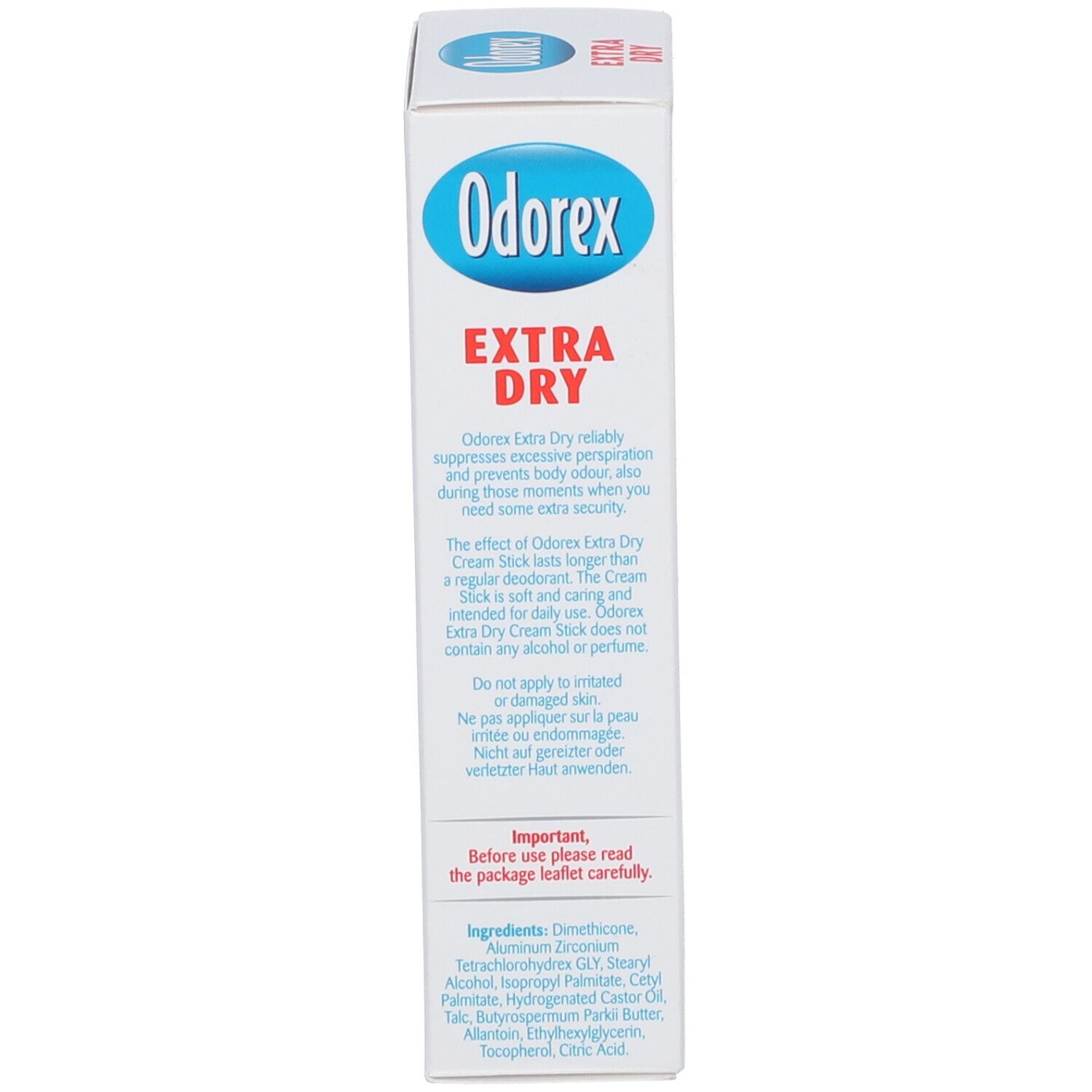 Odorex Extra Dry Crème 50 ml - Redcare Pharmacie
