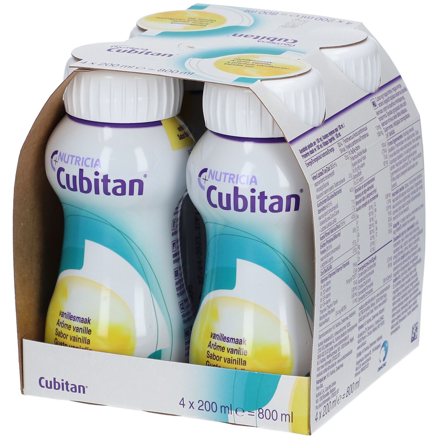 Cubitan Vanille 4x200 ml - Redcare Pharmacie
