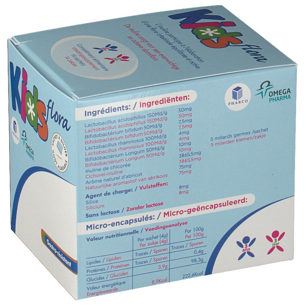 Kids Flora 14x4 g - Redcare Pharmacie