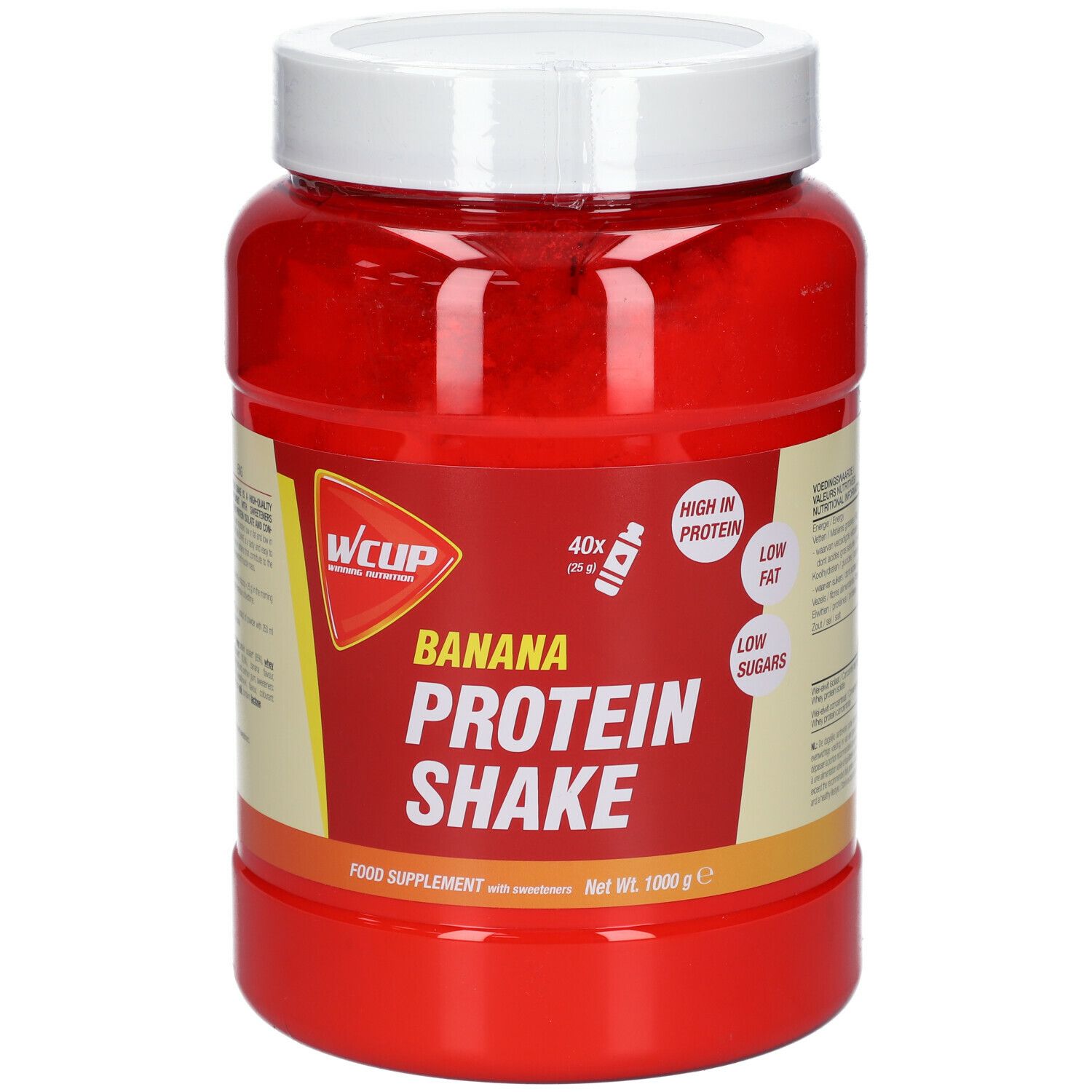 Wcup Protein Whey Banane 1 kg - Redcare Pharmacie