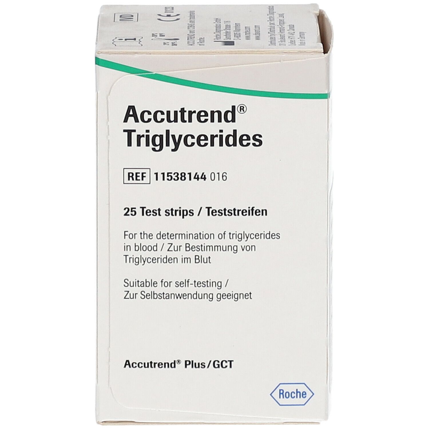Bandelettes réactives Roche Accutrend Triglycerides 25 pc(s) - Redcare ...