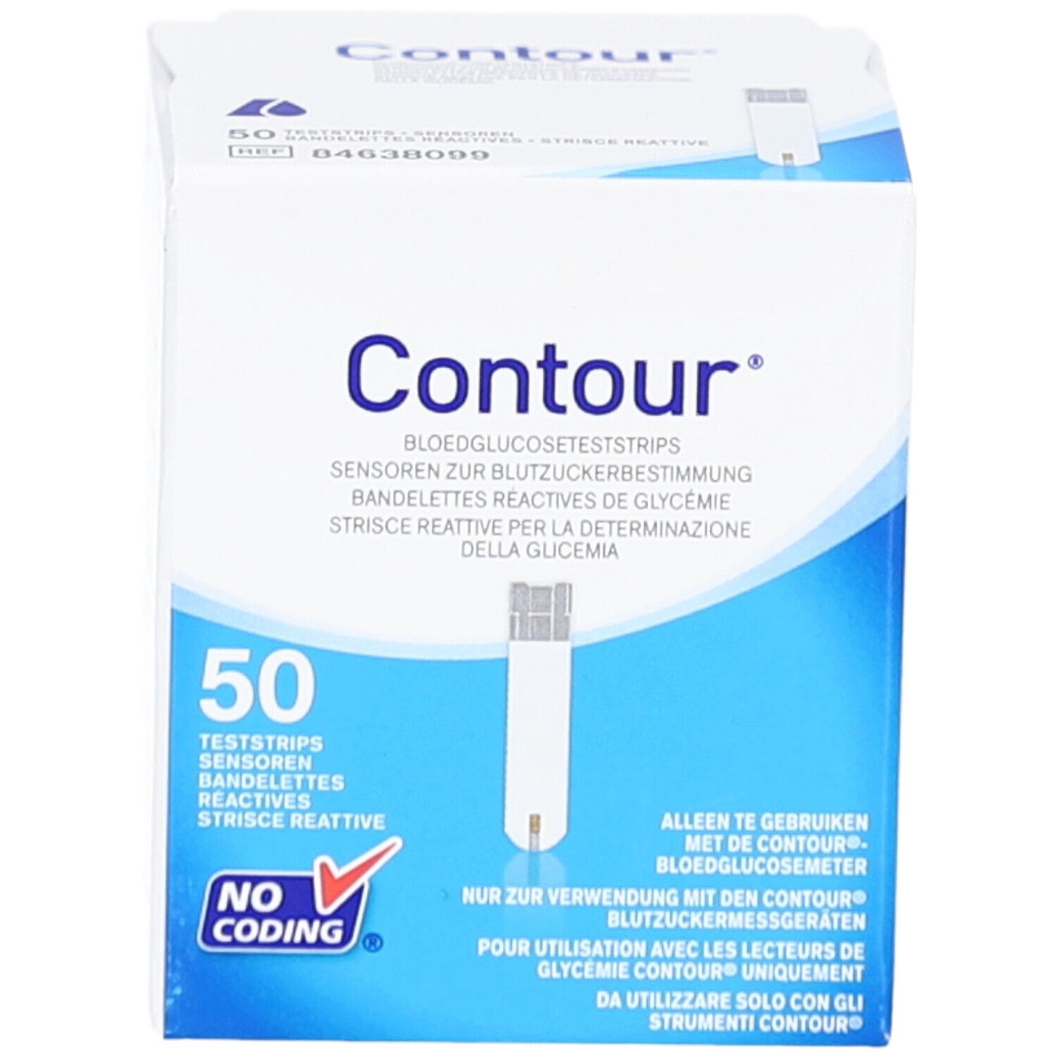 Ascensia Contour Bandelettes De Test 50 pc(s) - Redcare Pharmacie