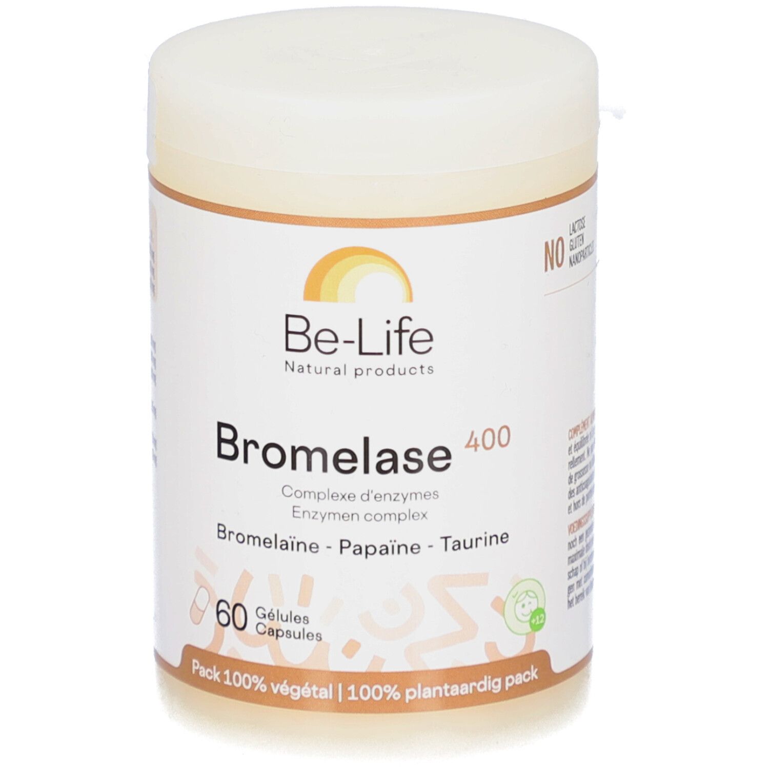 Be-Life Bromelase 400 60 pc(s) - Redcare Pharmacie