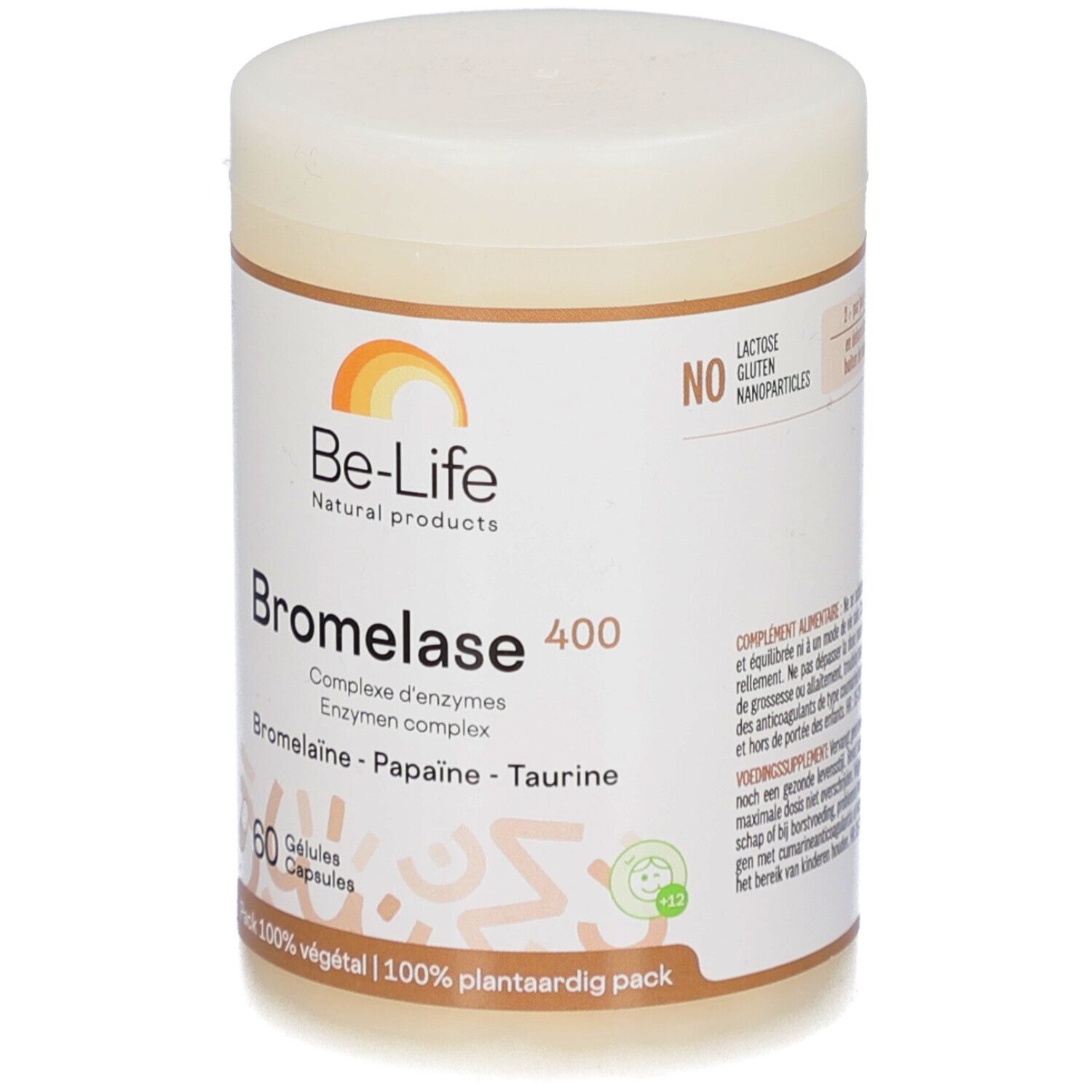 Be-Life Bromelase 400 60 pc(s) - Redcare Pharmacie
