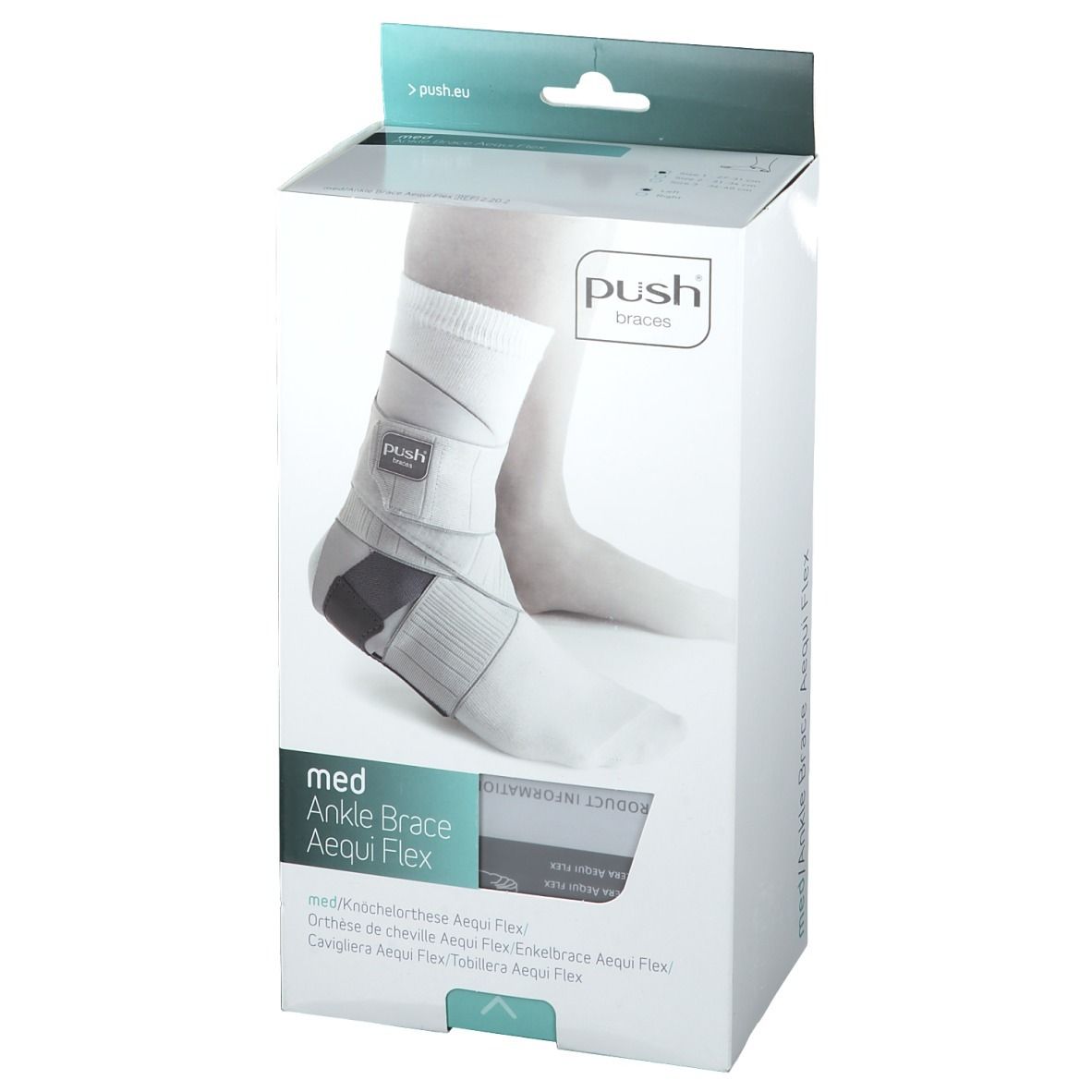 Push Orthèse de Cheville Med Aequi Flex Gauche 27-31cm T1 1 pc(s ...