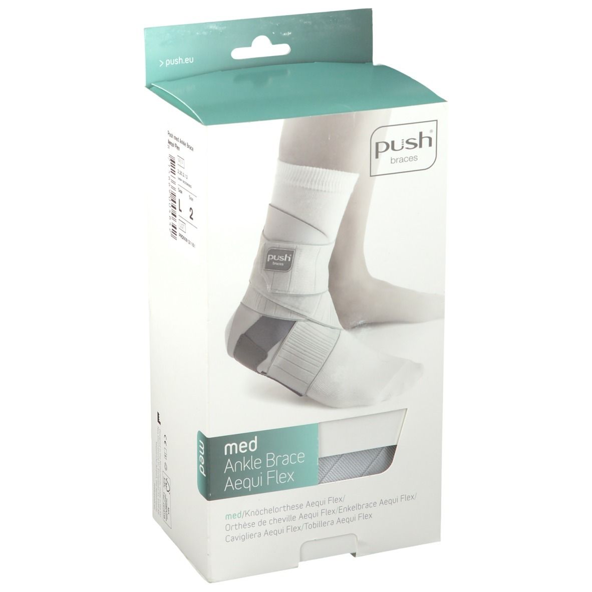 Push Orthèse de Cheville Med Aequi Flex Gauche 31-34cm T1 1 pc(s ...