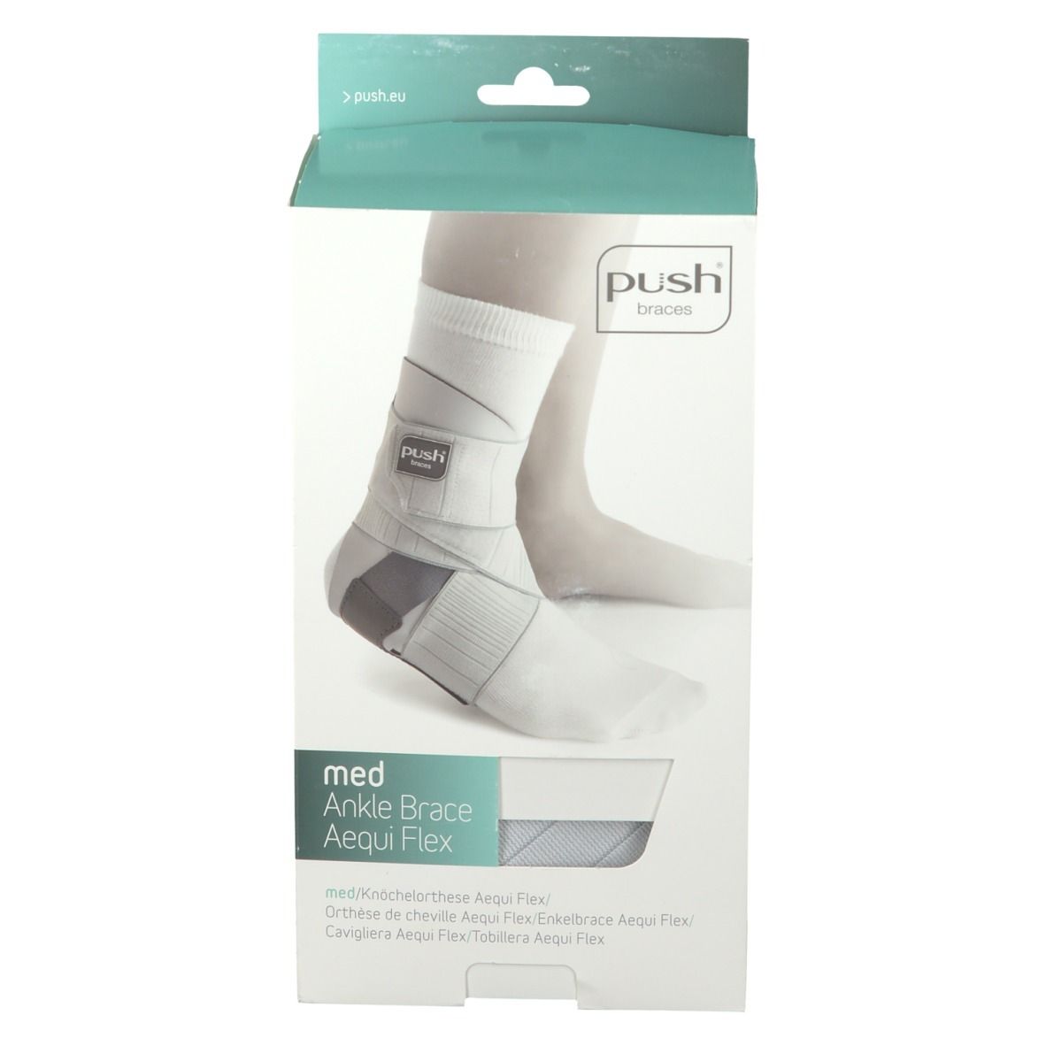 Push Orthèse de Cheville Med Aequi Flex Gauche 31-34cm T1 1 pc(s ...