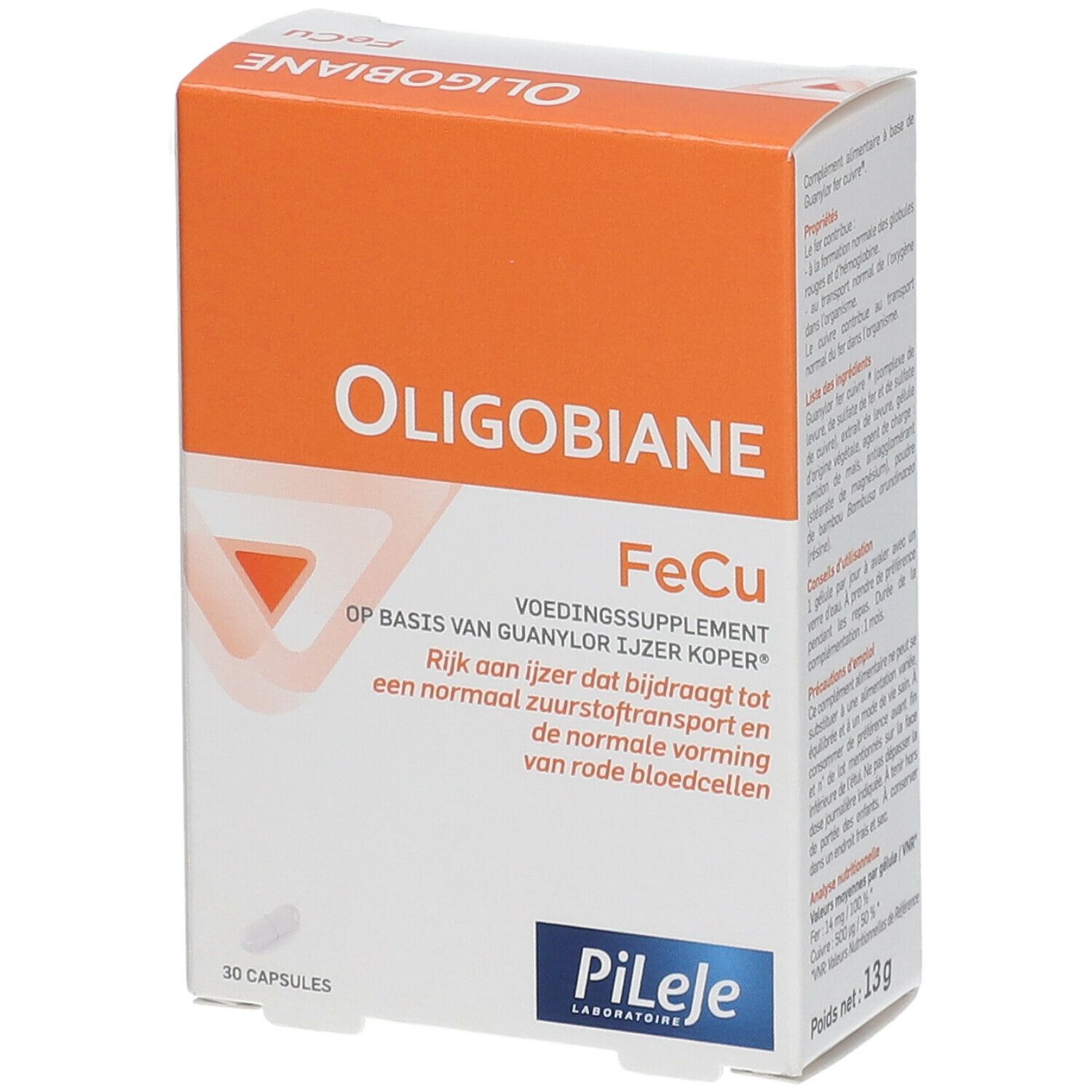 PiLeJe Oligobiane FeCu 30 pc(s) - Redcare Pharmacie
