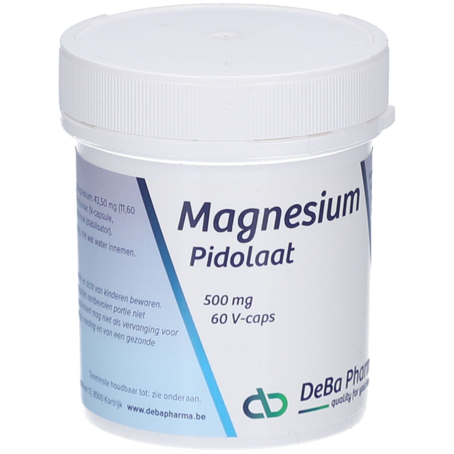 Deba Pidolate de magnésium 500 mg 60 pc(s) - Redcare Pharmacie