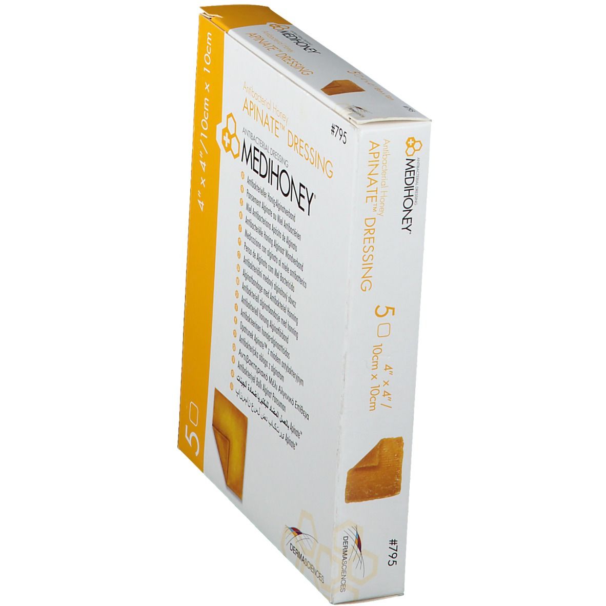 Medihoney Apinate Alginate Pansement 10cm x 10cm 5 pc(s) - Redcare ...