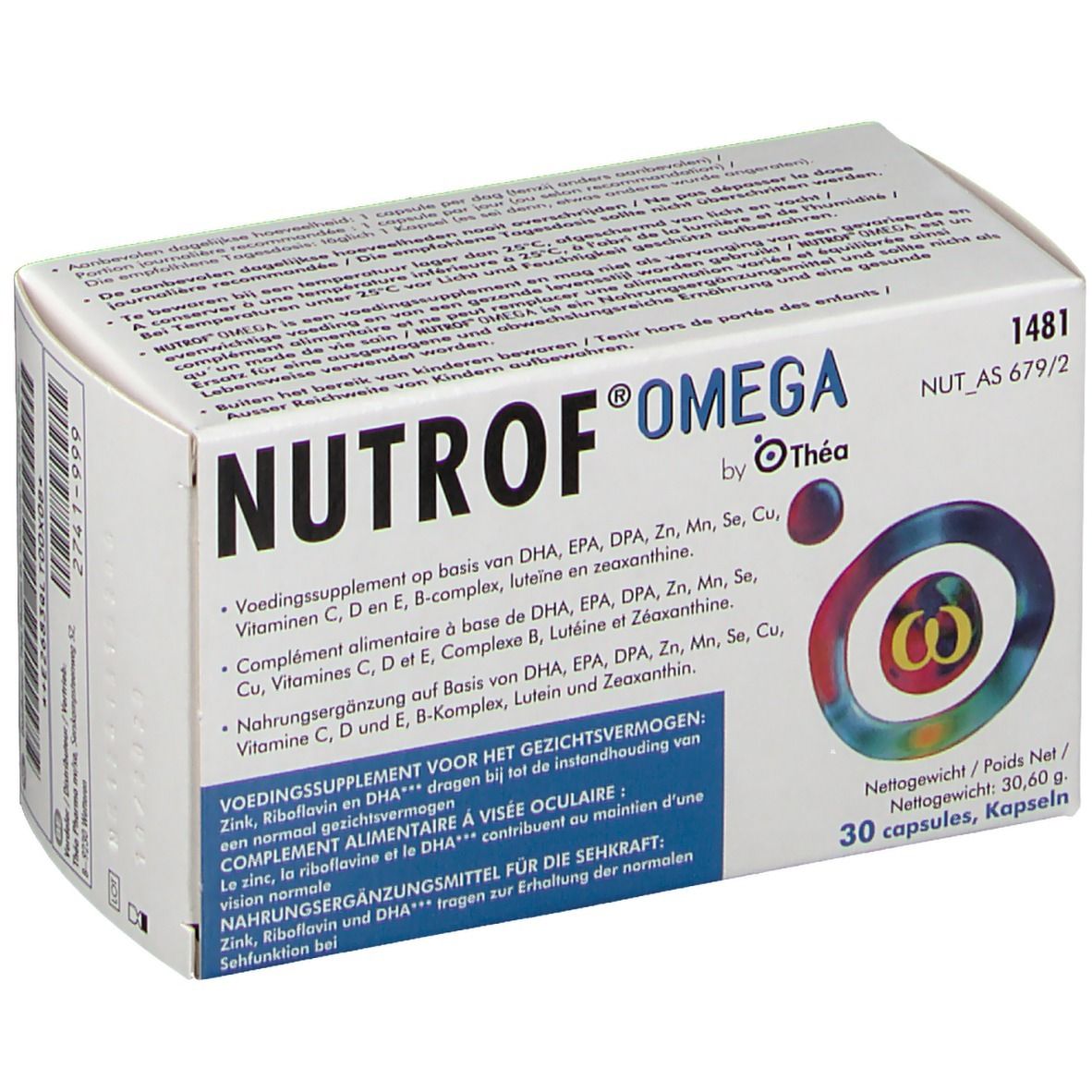 Nutrof Omega 30 pc(s) - Redcare Pharmacie