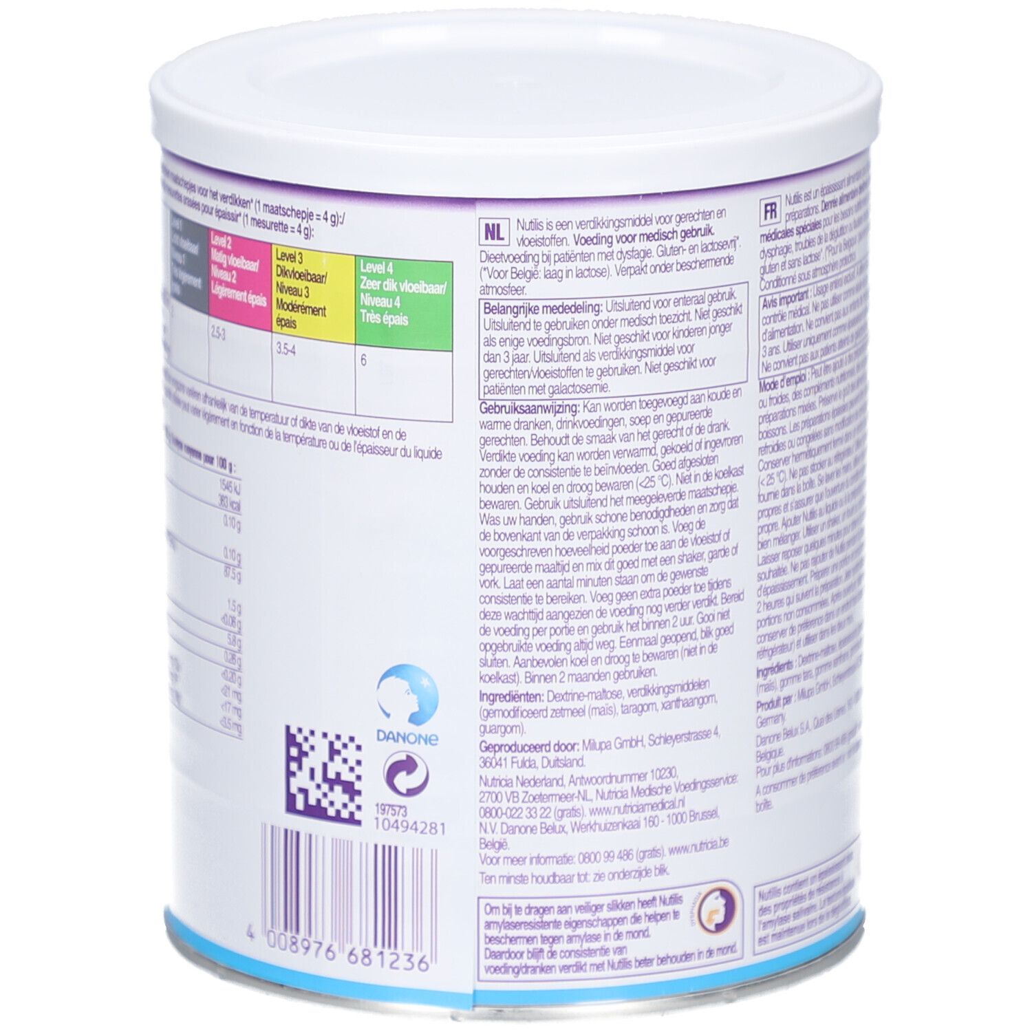 NUTRICIA Nutilis Powder 300 g - Redcare Pharmacie
