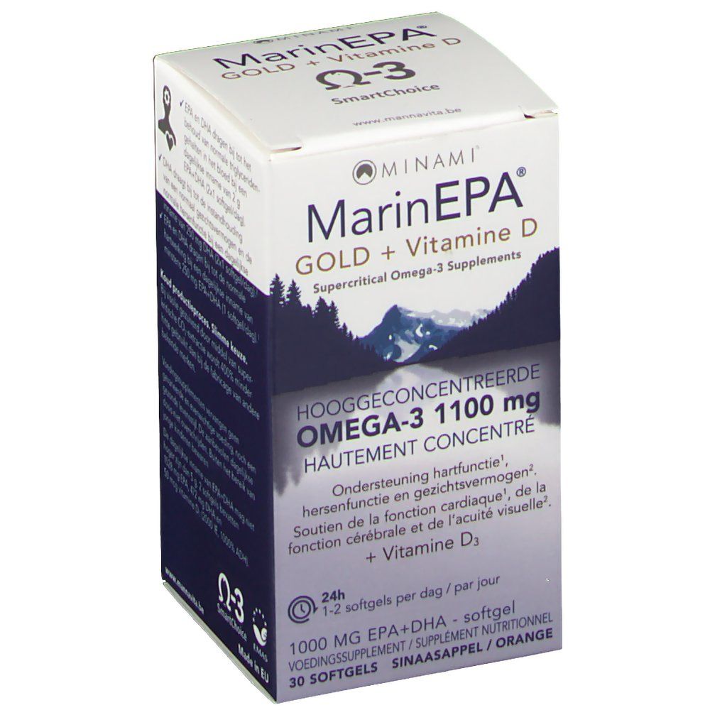 Minami MarinEPA GOLD + Vitamin D 30 pc(s) - Redcare Pharmacie