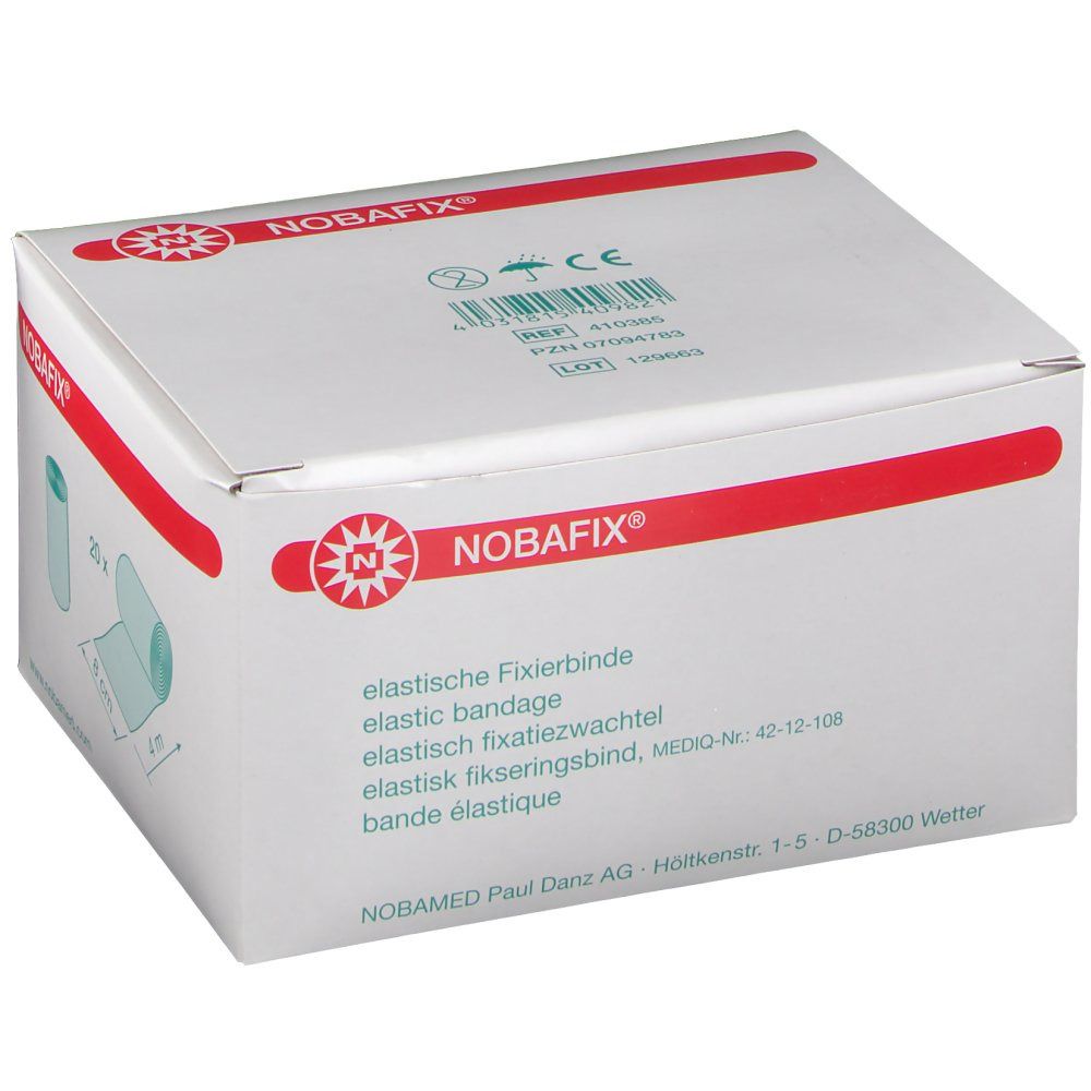Nobafix® Bandage de fixation élastique 8 cm x 4 m 20 pc(s) - Redcare ...