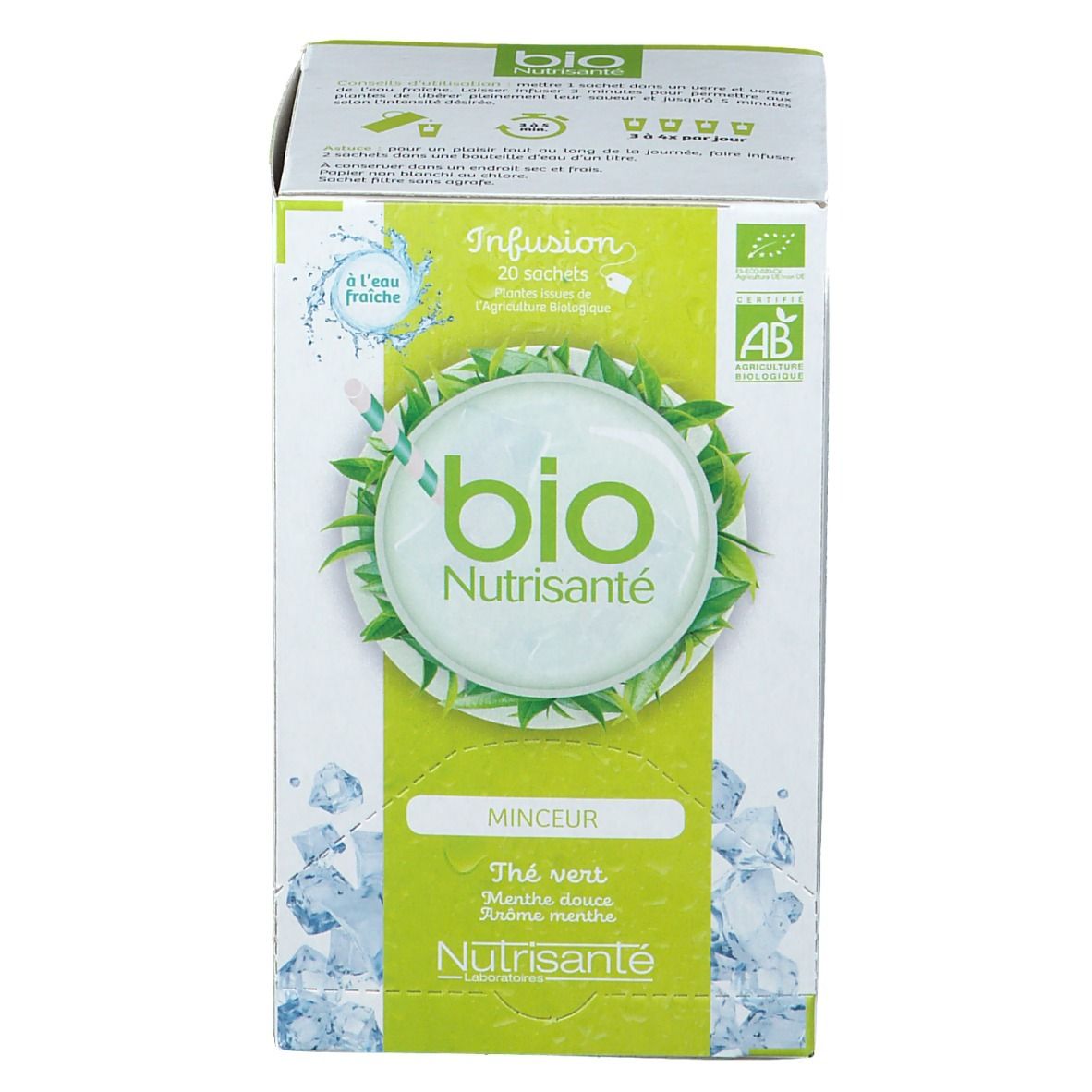 Nutrisanté Bio Minceur Thé Froid 20 pc(s) - Redcare Pharmacie